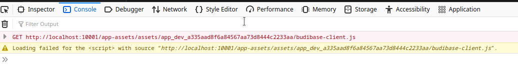 My app does not load either inside the builder, or in full preview ...