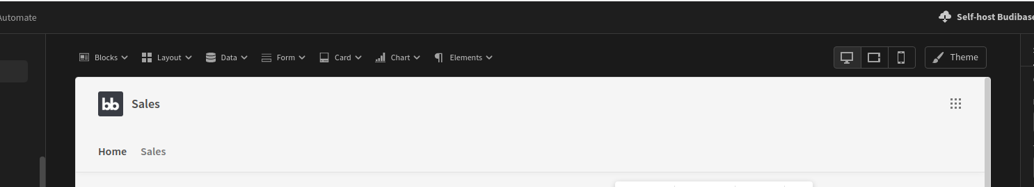 mobile responsive design · Budibase budibase · Discussion #1651 · GitHub