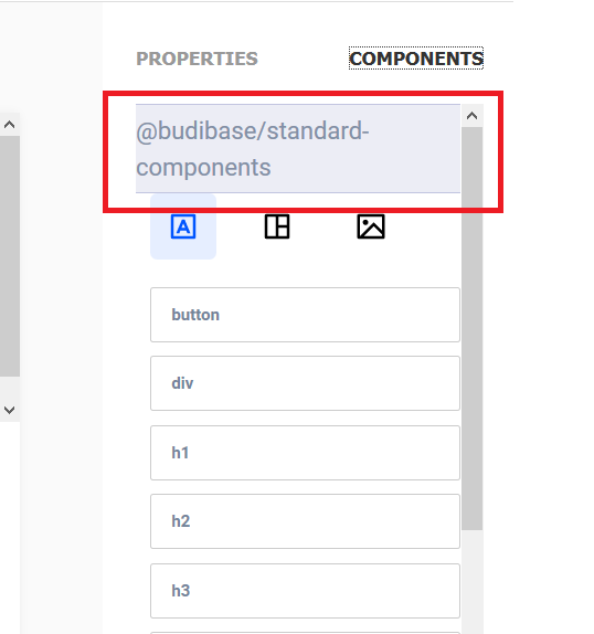 Component library selector should be a dropdown · Issue #96 · Budibase/budibase · GitHub