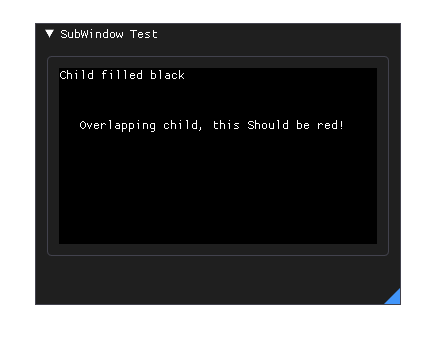 Regression: Overlapping child window z-order issue with ChildBg · Issue ...