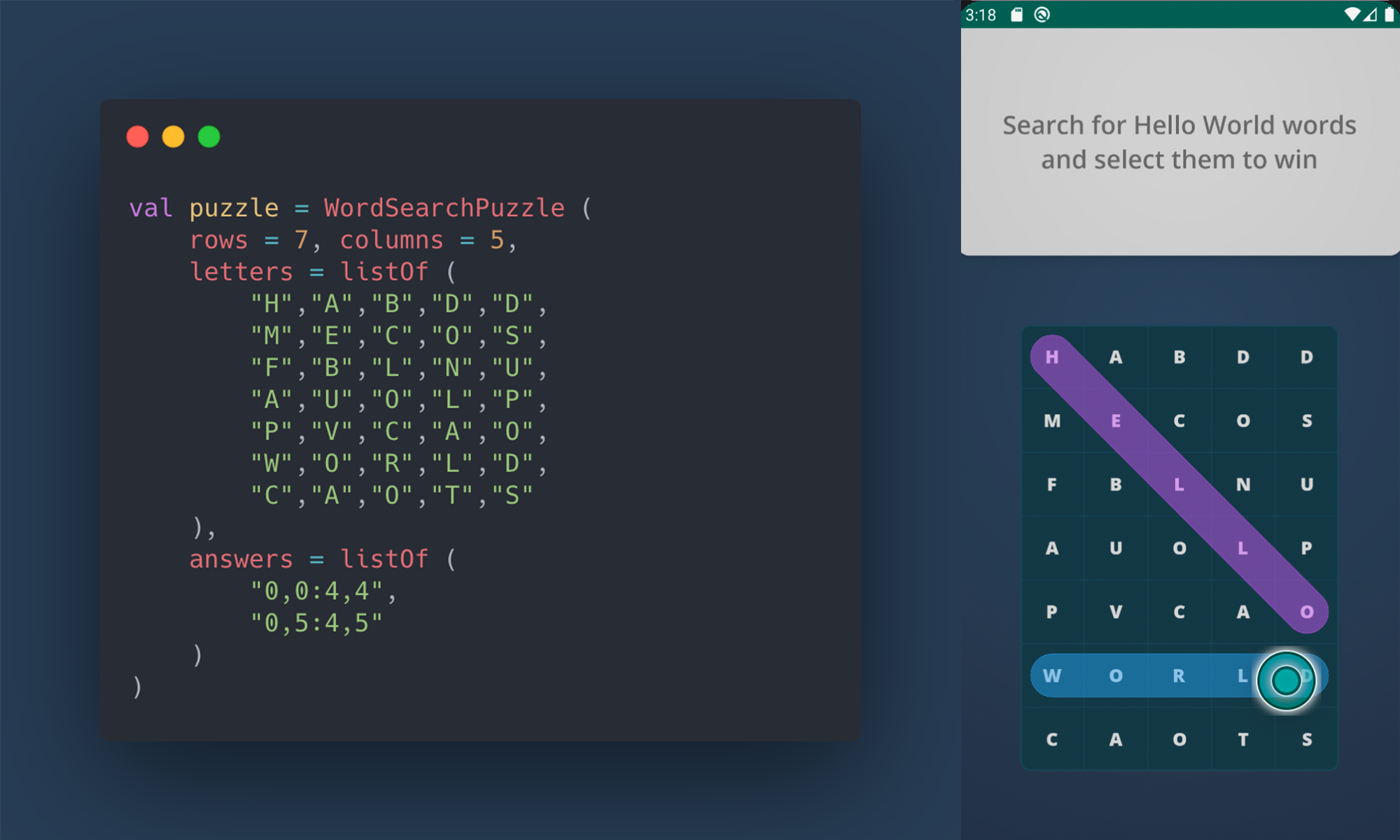 GitHub - akherbouch/WordSearchPuzzleView
