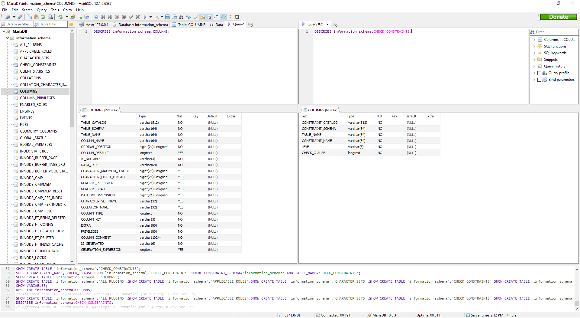 Side-by-Side tabs / Split view · Issue #1682 · HeidiSQL/HeidiSQL · GitHub
