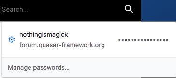 [1.0] [docs] Autofill in search · Issue #3708 · quasarframework/quasar · GitHub