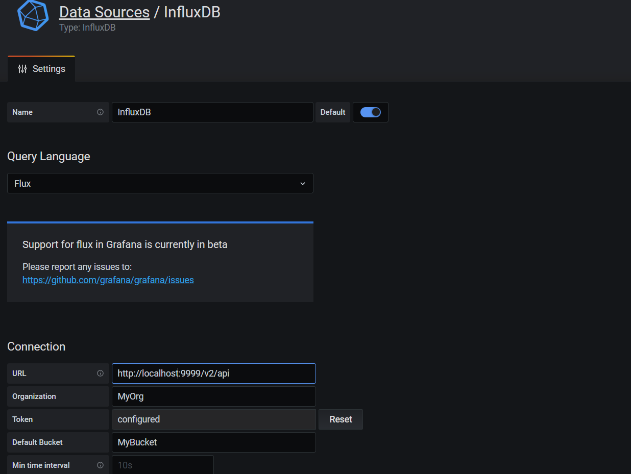 InfluxDB Flux plugin - use of 'map' causes internal server error · Issue #26040 · grafana ...