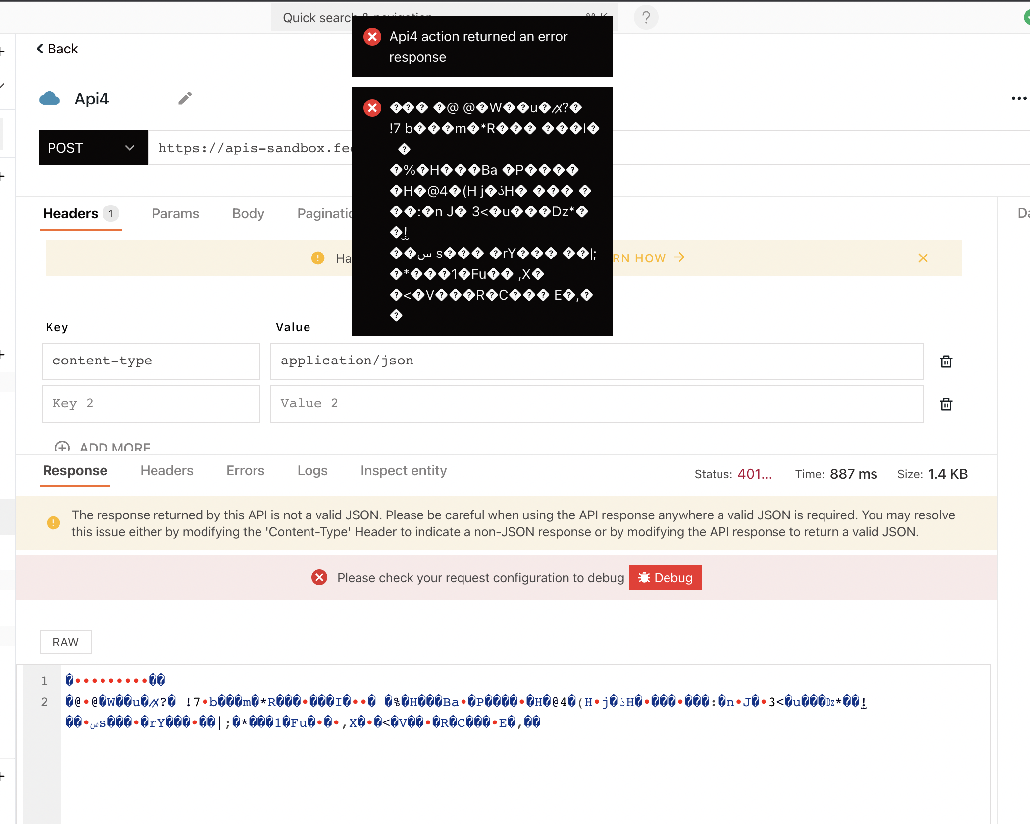 [Bug]-[1600]:REST API response with charset=windows-1253 - blank in query pane, garbled in ...