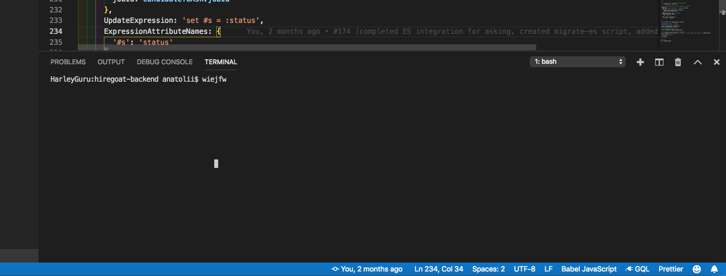 Flashing terminal · Issue #68553 · microsoft/vscode · GitHub