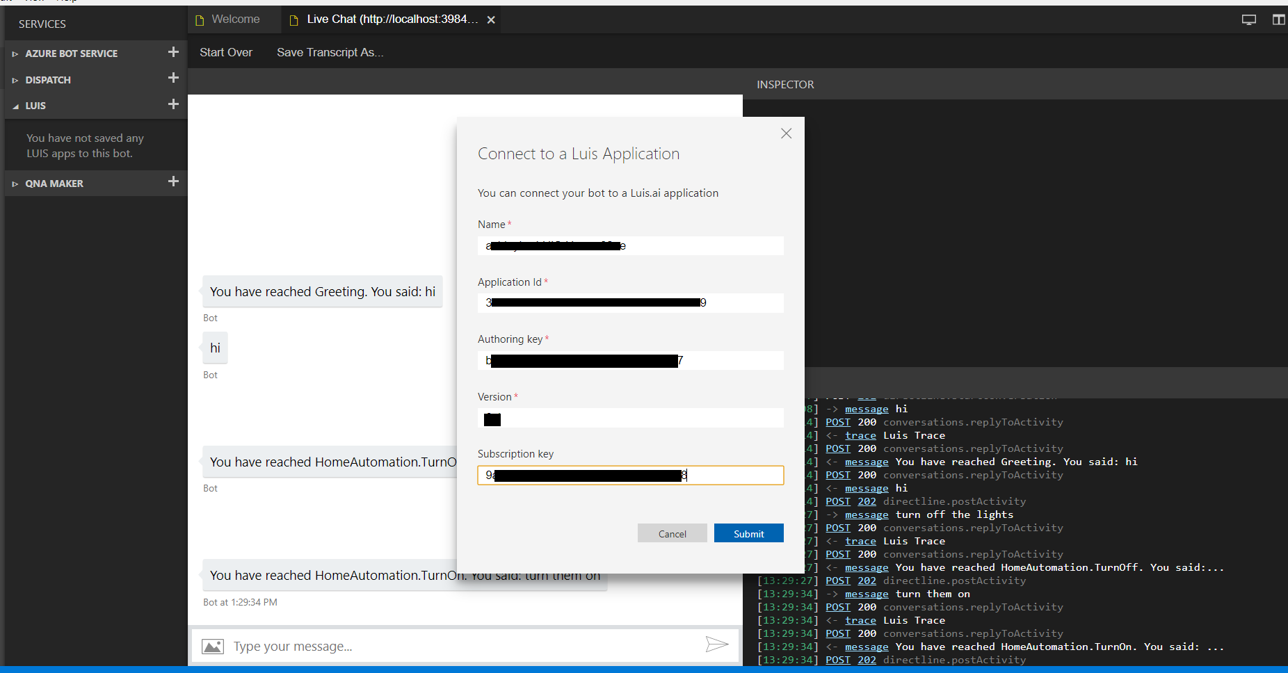 Cannot connect to LUIS during trace inspection · Issue #663 · microsoft/BotFramework-Emulator ...