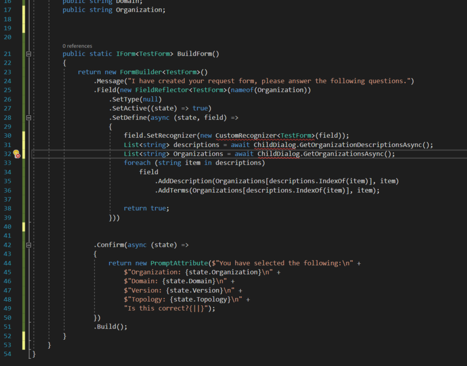 Bot Returns to Formflow Confirmation after form completed on teams · Issue #4848 · microsoft ...
