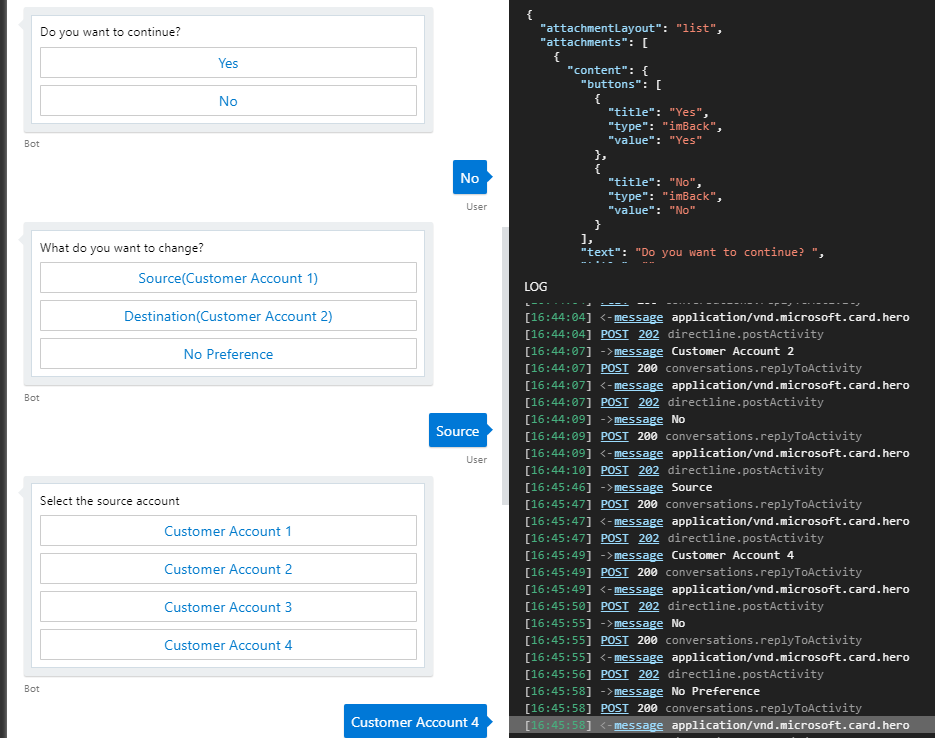 [Question] [Bug] KeyNotFoundException on confirm prompt in dynamic FormFlow · Issue #5060 ...