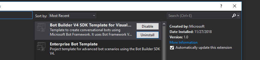 Microsoft Bot Application Template not appear on Visual Studio 2017 · Issue #1101 · microsoft ...