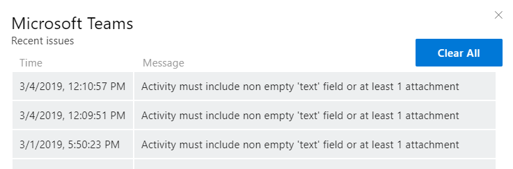 FormBuilder ValidateResult Choices only works on emulator · Issue #115 · microsoft/BotBuilder-V3 ...