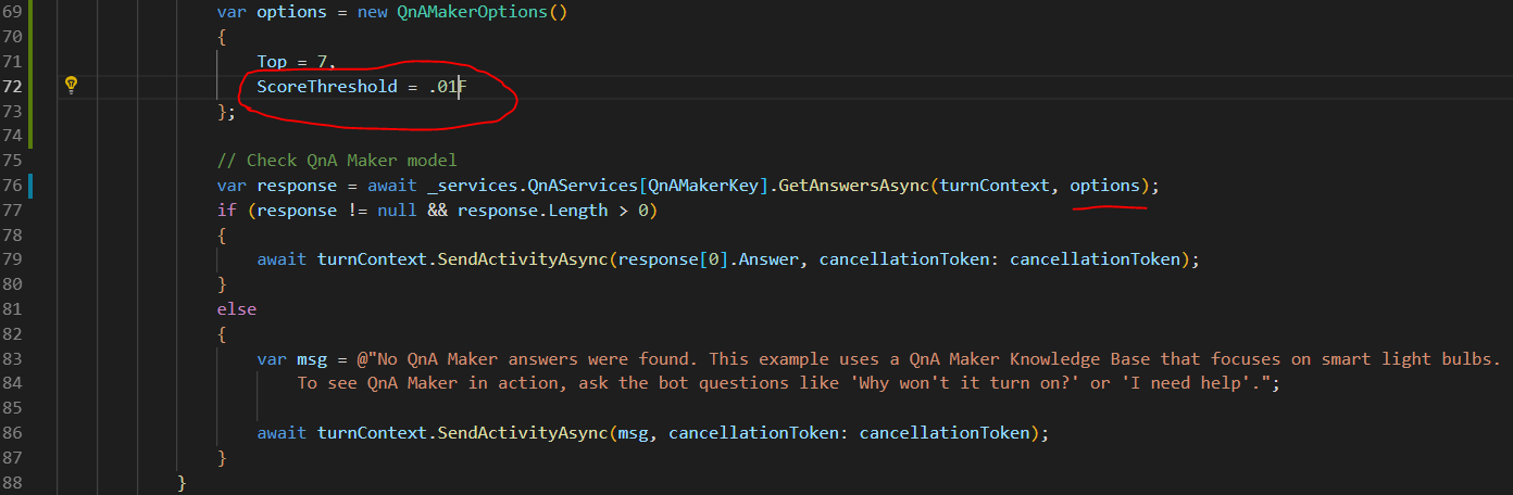 Microsoft.Bot.Builder.AI.QnA GetAnswersAsync issue · Issue #2029 · microsoft/botbuilder-dotnet ...