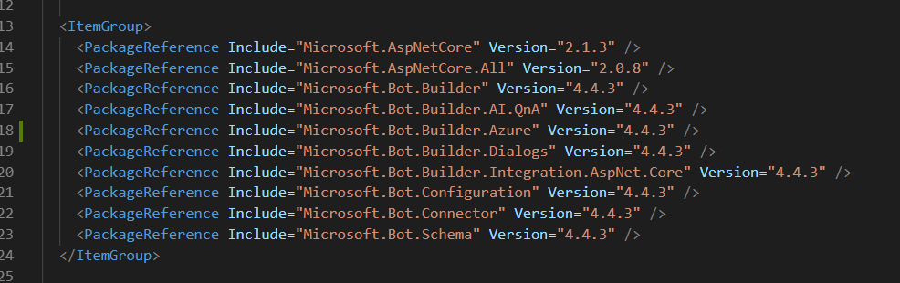 Active learning sample, doesn't build successfully · Issue #1625 · microsoft/BotBuilder-Samples ...