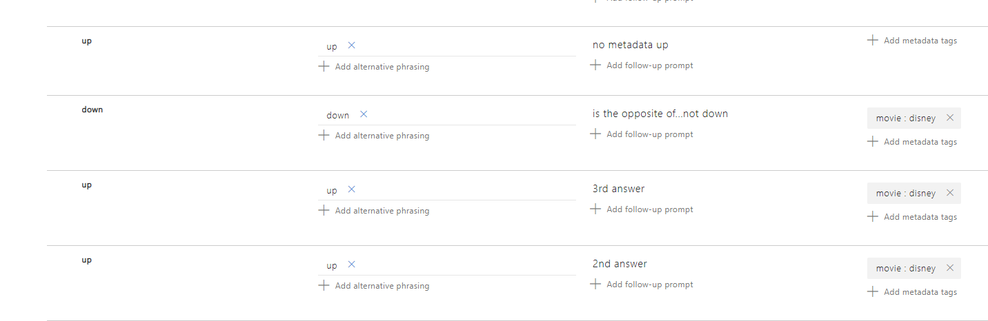 QnAPrompting sample does not deserialize metadata tags correctly ...