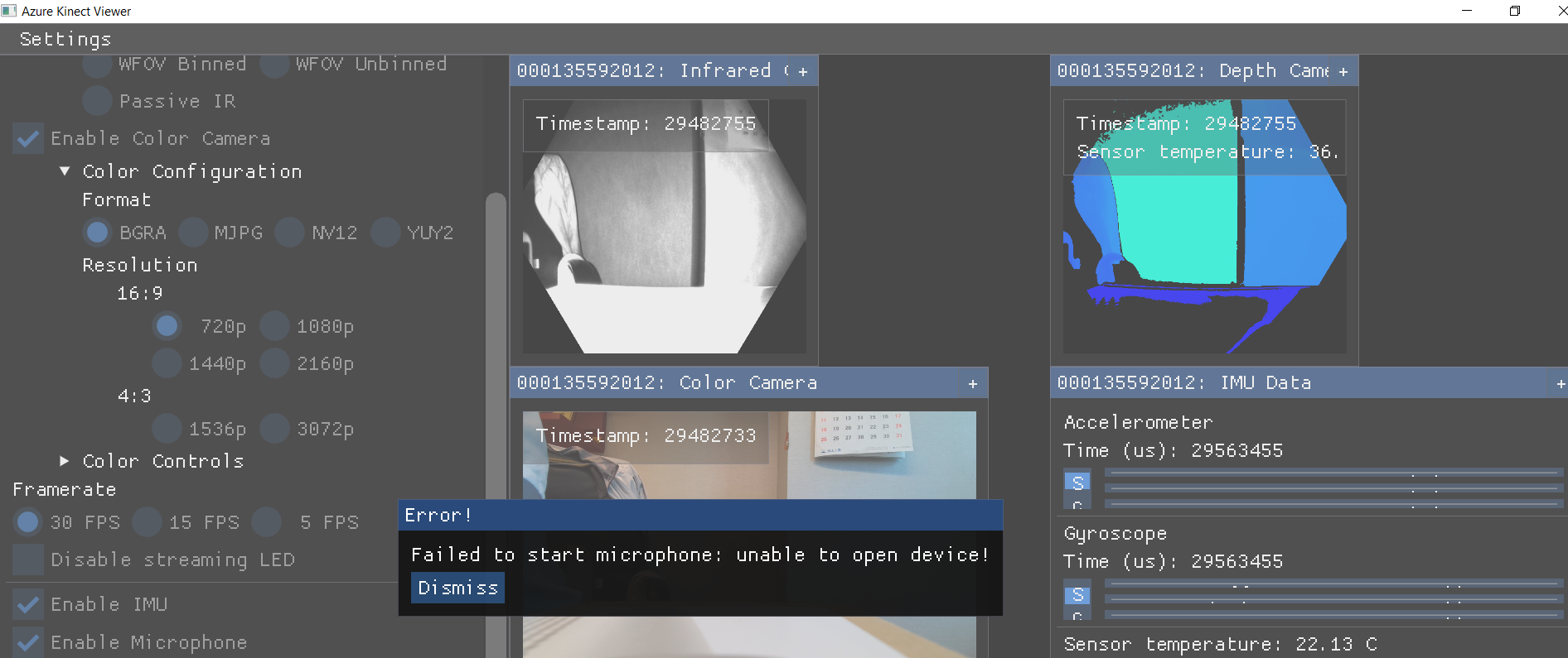 k4aviewer fails to open microphone · Issue #384 · microsoft/Azure-Kinect-Sensor-SDK · GitHub