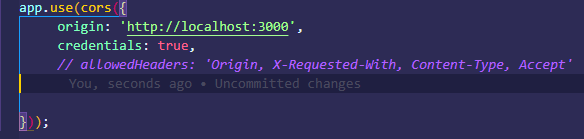 Chrome is not set my cookies on Frontend (ReactJs) which is come from ...