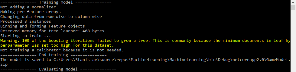 Score column is missing. Parameter name ScoreColumn. · Issue #551 · dotnet/machinelearning · GitHub