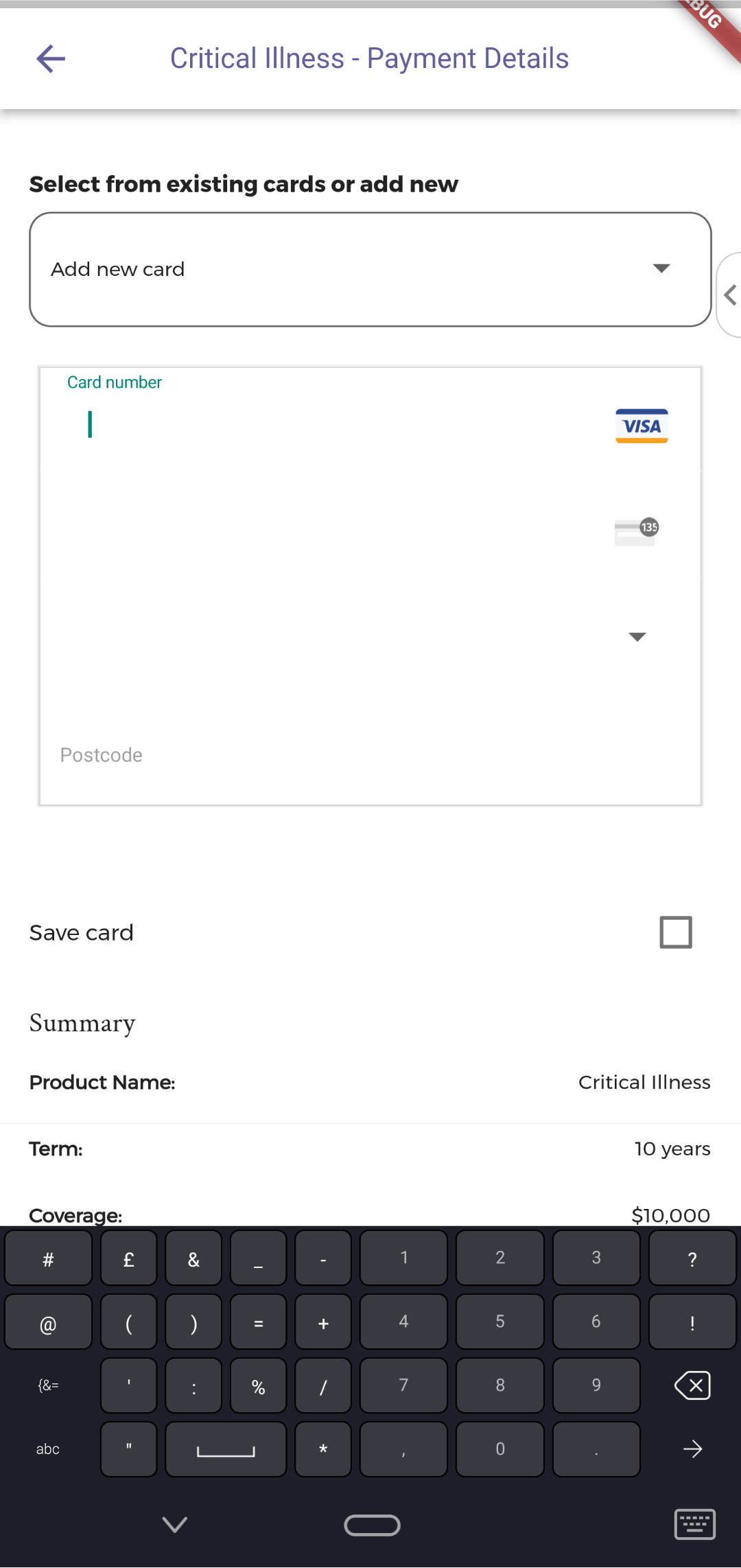 CardFormField field styling unusable when phone is in dark mode · Issue #544 · flutter-stripe ...