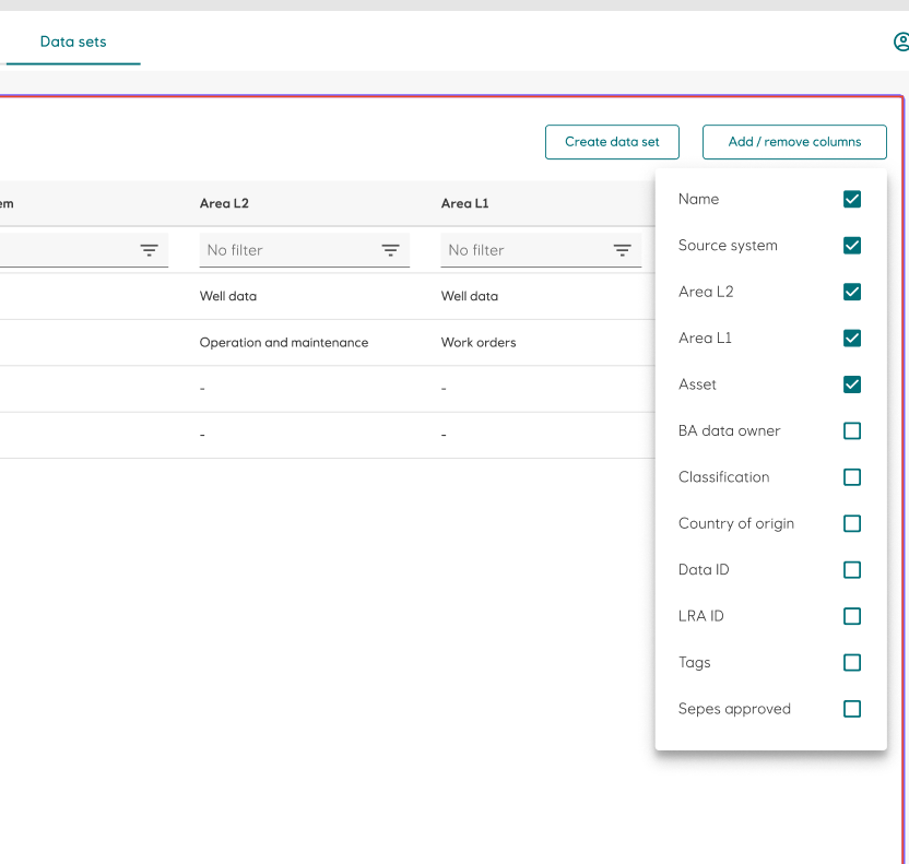Datasets Filter: Update dropdown with checkbox to EDS component if possible · Issue #411 ...