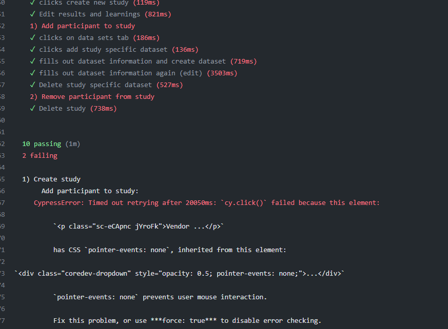 Cypress issue with add participant · Issue #997 · equinor/sepes-web · GitHub