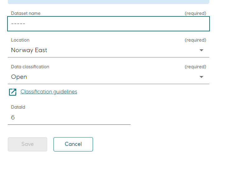 fix(dataset): Clearly tell user if dataset name is invalid · Issue #1461 · equinor/sepes-web ...