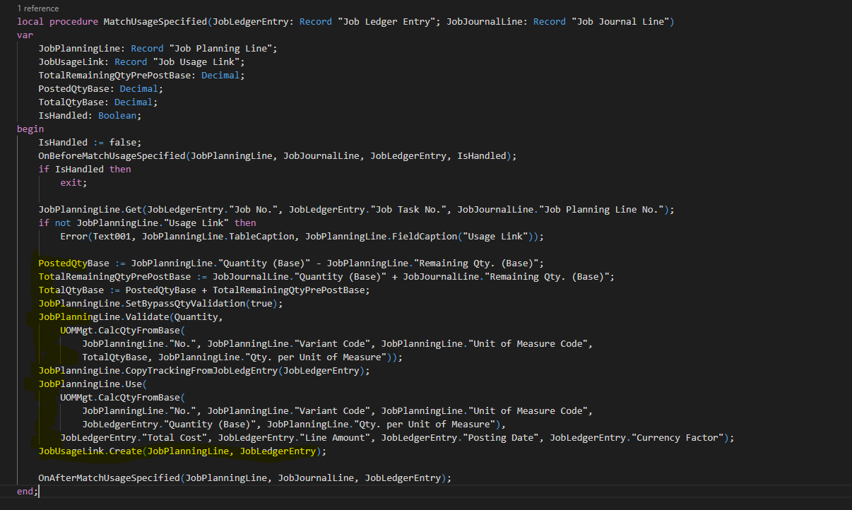 New Function Request Codeunit Job Link Usage · Issue 12217 · Microsoftalappextensions · Github 8004