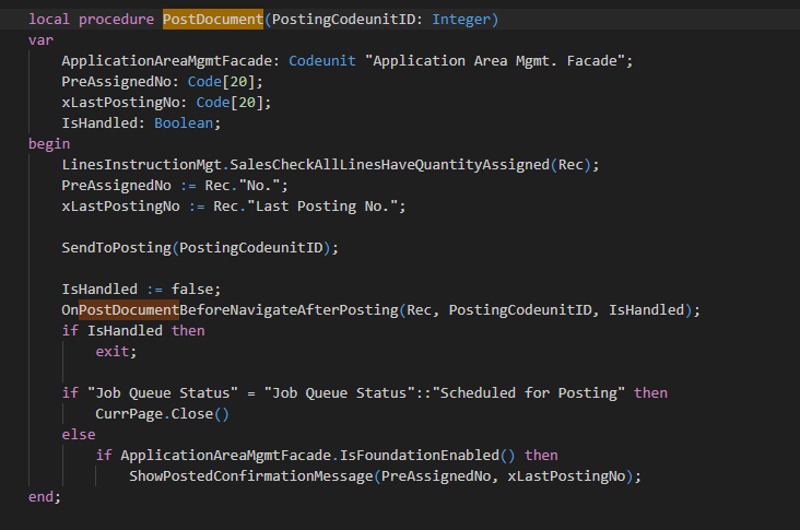 [External Request] - Page Sales Credit Memos - PostDocument · Issue #24465 · microsoft ...