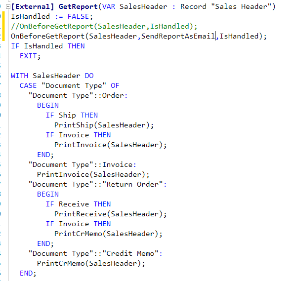 Event Request Codeunit 82 Sales Post Print · Issue 2316 · Microsoftalappextensions · Github
