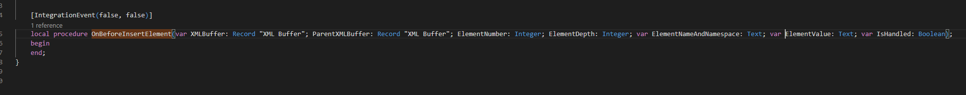 Reference Parameter Request Codeunit 1235 Xml Buffer Writer · Issue