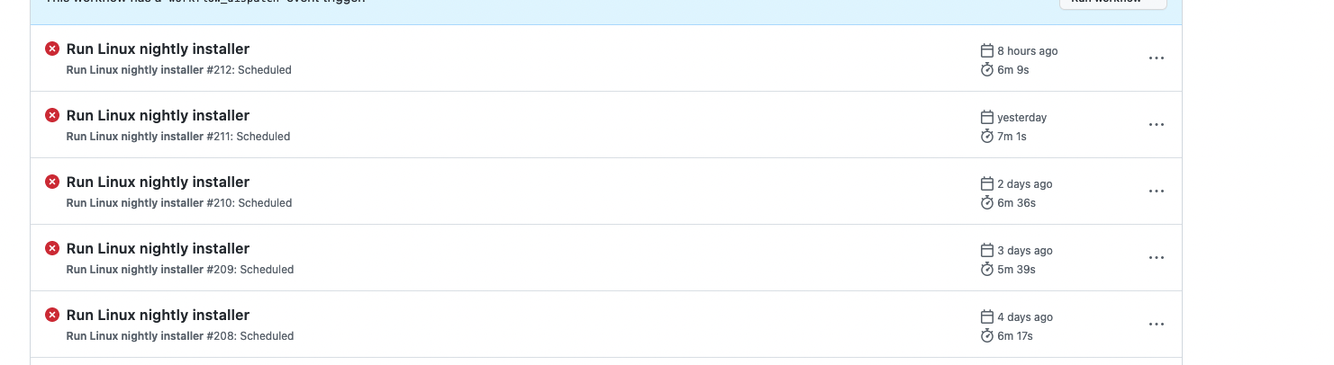 linux nightly github action is failing · Issue #6512 · chatwoot/chatwoot · GitHub