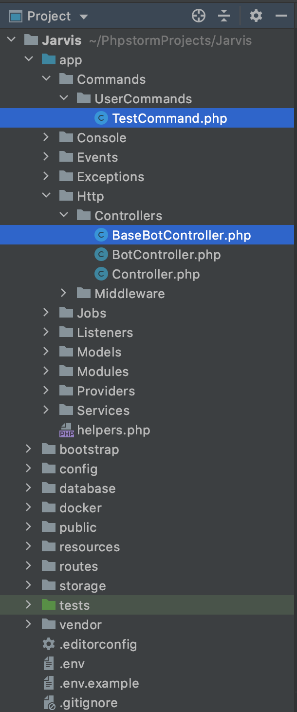 Custom command don't working in laravel (lumen) · Issue #1166 · php ...