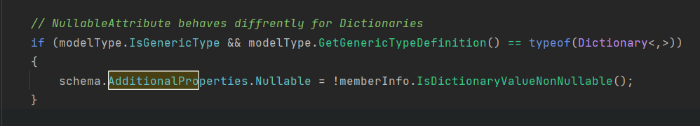 SchemaGenerator throws SwaggerGeneratorException if model contains Dictionary with key of type ...