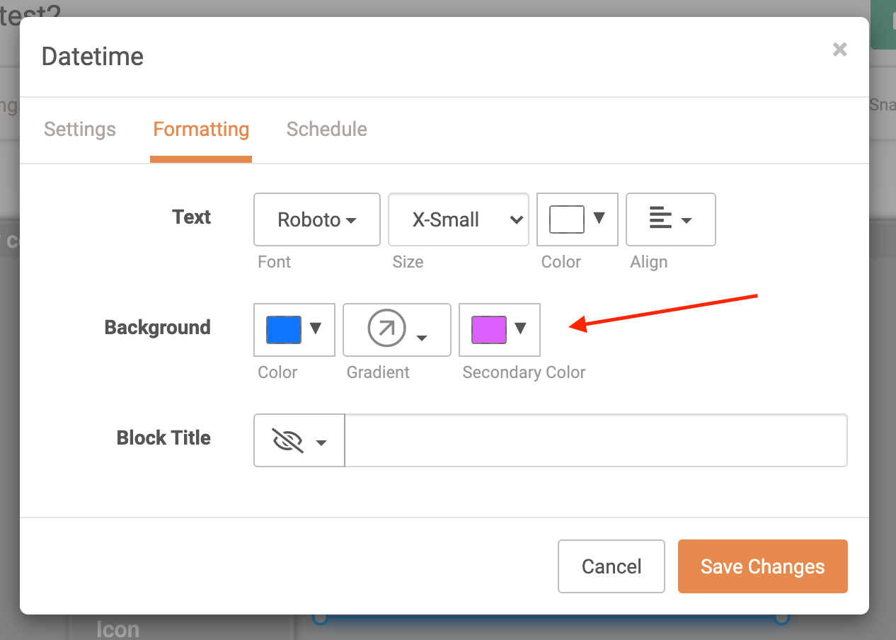 Add secondary block background color for gradient · Issue #1221 · dakboard/Cloud-Platform · GitHub