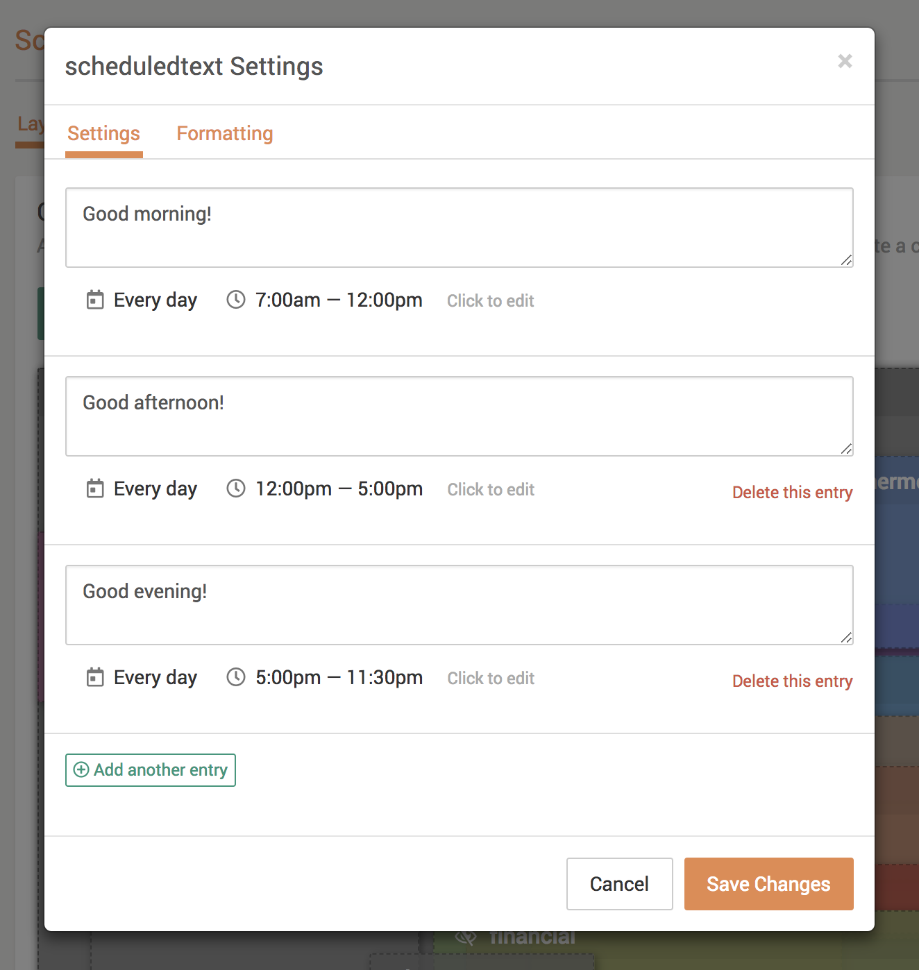 Scheduled Custom Messages · Issue #354 · dakboard/Cloud-Platform · GitHub