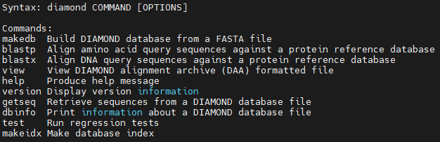 prepdb is an invalid command · Issue #514 · bbuchfink/diamond · GitHub