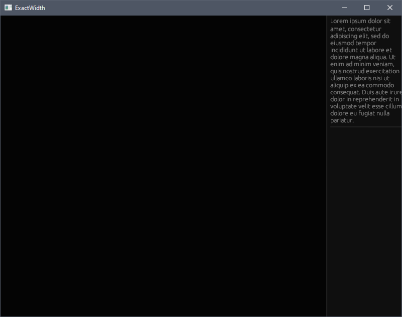 `SidePanel::exact_width` does not product a panel of that size · Issue #3006 · emilk/egui · GitHub