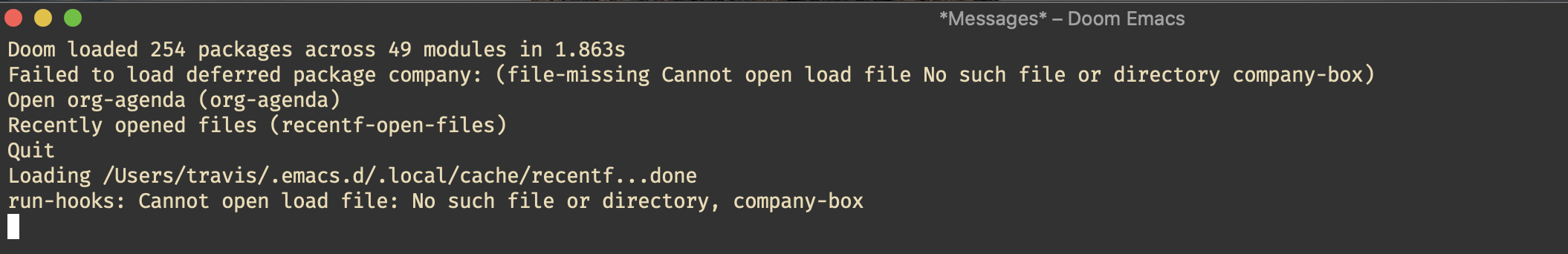 Emacs can't find company-box. · Issue #3018 · doomemacs/doomemacs · GitHub