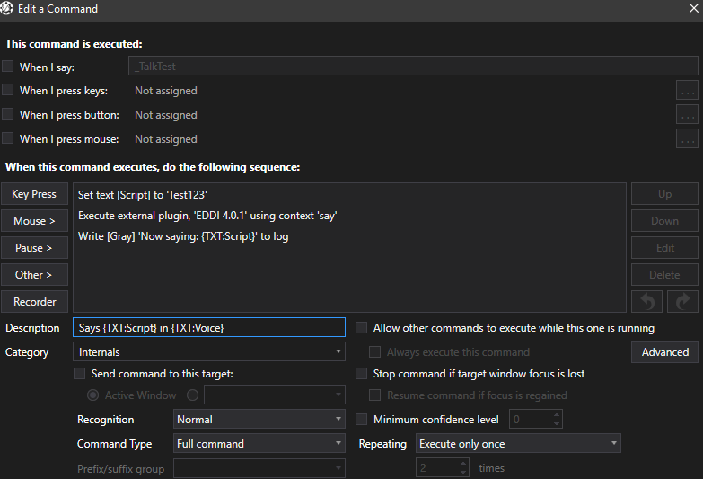 Voice attack speech functions not working · Issue #2265 · EDCD/EDDI · GitHub