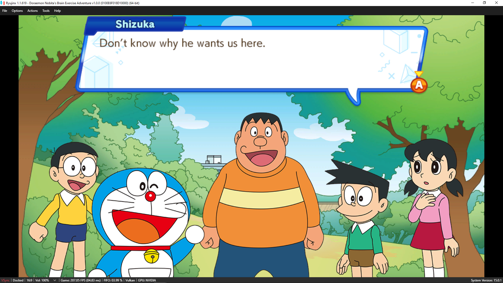 Doraemon Nobita’s Brain Exercise Adventure - 0100E6F018D10000 · Issue #4424 · Ryujinx/Ryujinx ...