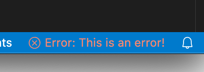Allow status items with error background color · Issue #110214 ...