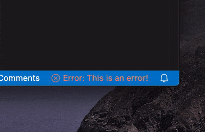 Allow status items with error background color · Issue #110214 ...
