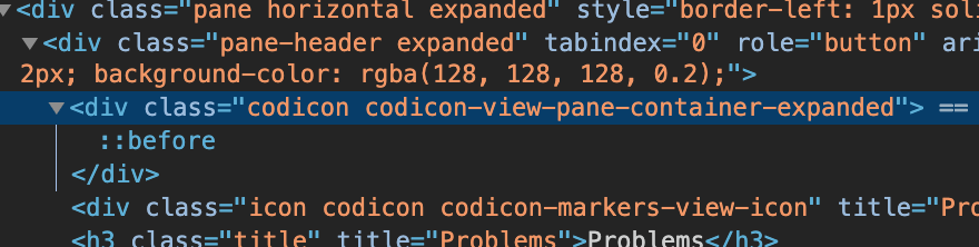 paneview defines css for .twisties · Issue #111357 · microsoft/vscode ...