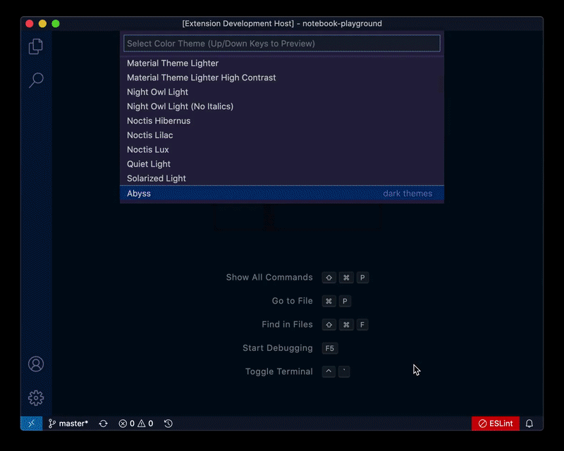 Is there a way to color code vscode status bar - Stack Overflow