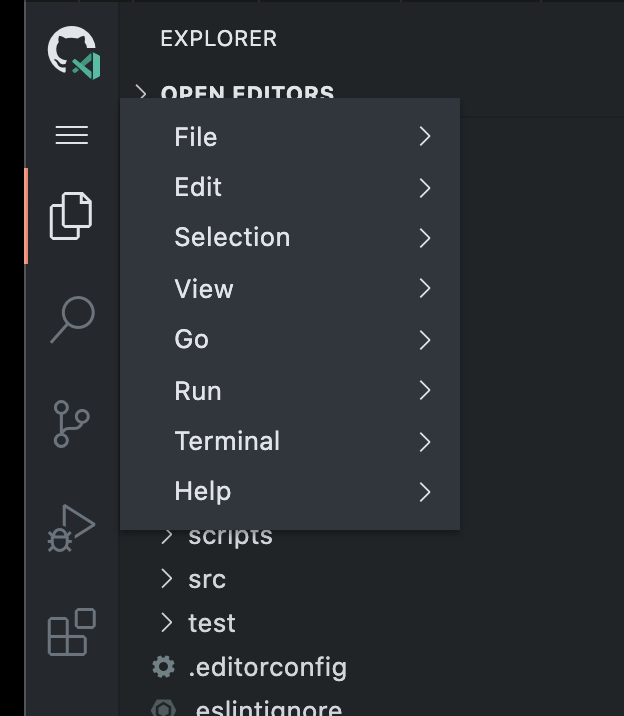 Web: Merge main menu and home menu into one · Issue #112237 · microsoft ...