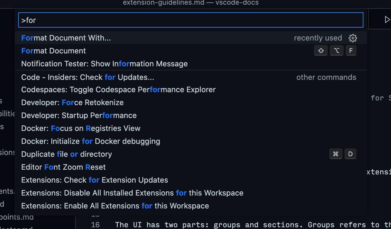 Low contrast on quick pick items · Issue #109 · primer/github-vscode-theme · GitHub