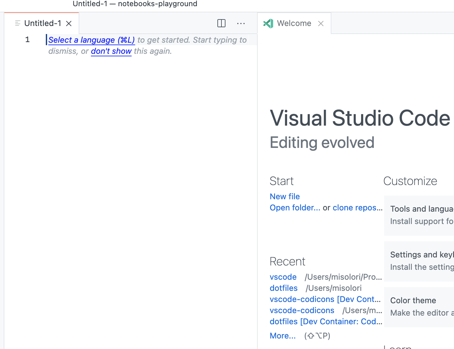 Empty file links are not themeable · Issue #119825 · microsoft/vscode · GitHub