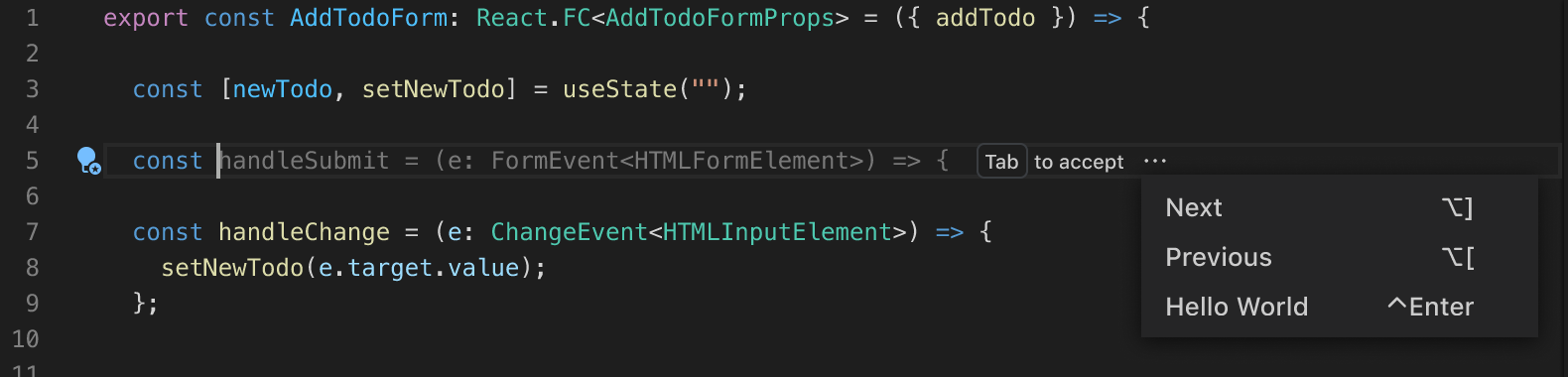 Inline Completions: UX Discussion · Issue #130550 · microsoft/vscode · GitHub