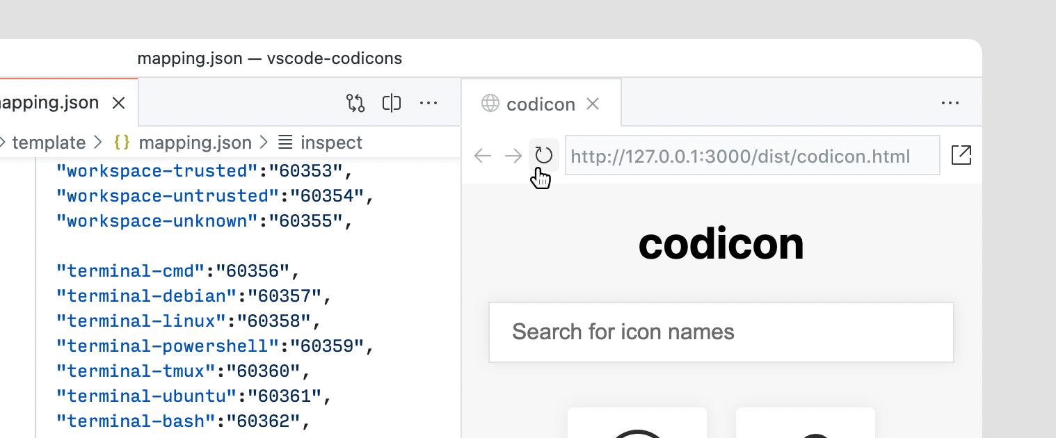 Live Server: improve ui layout and controls · Issue #125949 · microsoft ...