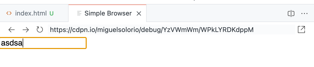 Live Server on macOS: unable to select all inside of the preview ...