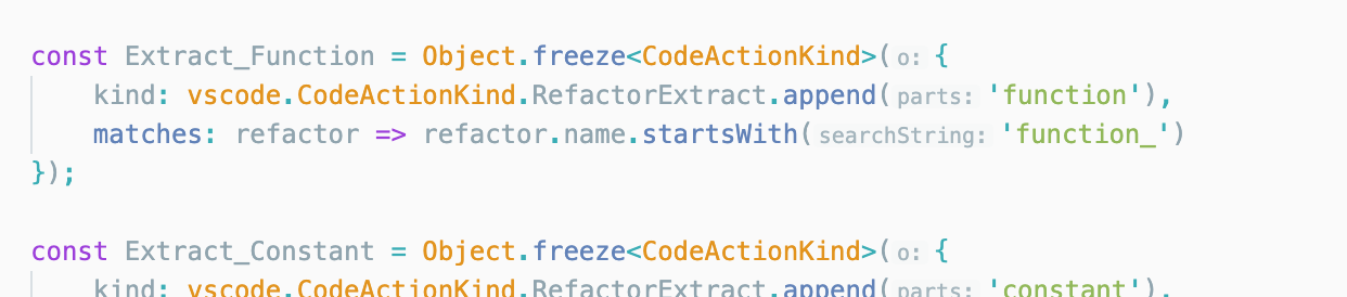 Improve default colors for inlay hints · Issue #128157 · microsoft/vscode · GitHub